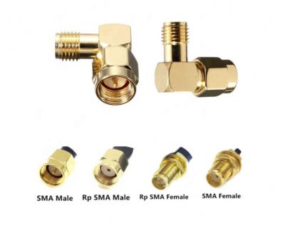 China Wifi Router External Rf Connector Adapter Antenna Rp Sma Male To Double Rp for sale