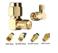 China Wifi Router External Rf Connector Adapter Antenna Rp Sma Male To Double Rp for sale