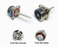 China cable N male to SMA male coaxial Mating Din Connector Socket Radio Frequency RF Connector for sale