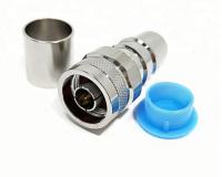China LMR600 Male Flug crimping N Type Solderless Right Angle crimp Radio Antenna Rf Connector for sale