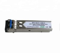 China 100m Transmission Dista Compatible Juniper Cisco 1.25G 100G transceiver Sfp Module Connector for sale