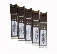 China CISCO 100% Compatible Sfp Optical Transceiver ,1000M Copper RJ45 Fiber Optic Sfp Module for sale