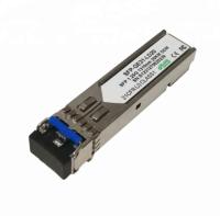 China 1.25G 1310nm 20km SFP Transceiver Module LVPECL Data Interface Meet Laser Class1 for sale