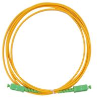 China SC APC To SC APC Singlemode Fiber Optic Cable Patch Cord 3m 5m 10m for sale