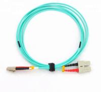 China Low Loss SFP Transceiver Module OM3 DX 3m PVC Sc-Lc Fiber Optical Patch Cord for sale