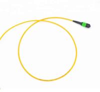 China Optical Fiber MPO Patch Cord , 8F APC(F)-LC/UPC SM 3M Fiber Optic Patch Cord for sale
