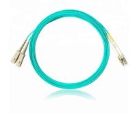 China 3m/5m/10m Core Fiber Optical Jump Cord ST LC SC FC OM3 MPO 24/12 for sale