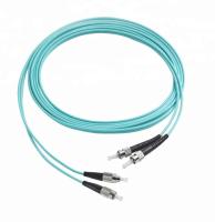 China 3m/5m/10m Core Fiber Optical Jump Cord ST LC SC FC OM3 MPO 24/12 for sale