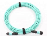 China 3m/5m/10m Core Fiber Optical Jump Cord ST LC SC FC OM3 MPO 24/12 for sale