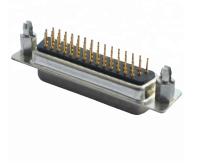 China HDP 44P D SUB Connector FEMALE ST DIP AC 500 Volts With Screw Straight connector for sale