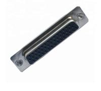 China HDP 44P D SUB Connector FEMALE ST DIP AC 500 Volts With Screw Straight connector for sale