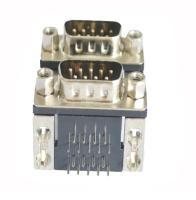 China Flame Retardant Plug In Type 25 Pin Female Male D Sub Connector for sale