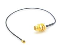 China IPX/U.FL To RP-SMA Rf Coaxial Connector 1.37mm 10cm For WLAN PCI WiFi Card for sale