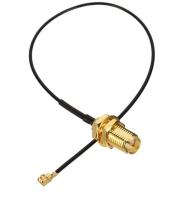 China SMA BMA Female To Male Coaxial Cable BNC Connector Flange Mount RF for sale
