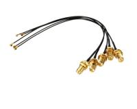 China Straight Solderless Radio Frequency Connector For CCTV Surveillance Camera for sale