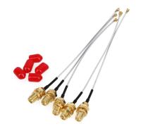China IPX/U.FL To RP-SMA Rf Coaxial Connector 1.37mm 10cm For WLAN PCI WiFi Card for sale
