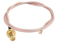 China SMA BMA Female To Male Coaxial Cable BNC Connector Flange Mount RF for sale