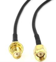 China CCTV Camera Security System BNC Male Connector To Female Adapter DC Power for sale