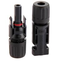 China Excellent Flexibility Solar Panel Connectors Mc4 , 1M Length Mc4 Solar Cable Connectors for sale