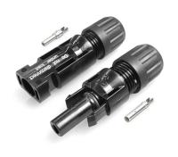 China Excellent Abrasion Resistant Mc4 PV Connectors Flame Retardant Toxicity for sale