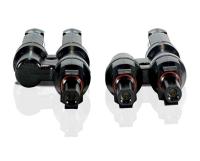 China Waterproof IP67 10mm Mc4 Pv Connectors With Deferent Insulation Diamaters for sale