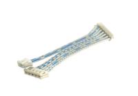 China UL2468 Custom Wire Harness Cable White Blue Cable Assembly EHR / XHP For Printer for sale