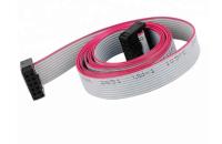 China 1.27 MM Pitch Wiring Harness Wire , 2*5 10P IDC Flat Electrical Wiring Harness for sale