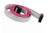 China 1.27 MM Pitch Wiring Harness Wire , 2*5 10P IDC Flat Electrical Wiring Harness for sale
