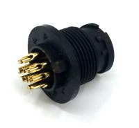 China Ltw 12Pin Plastic Waterproof Electrical Connectors Bayonet Locking Type for sale