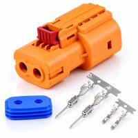 China 2-Pin EV High Voltage Interlock Connector (Straight) | RitianLink for sale