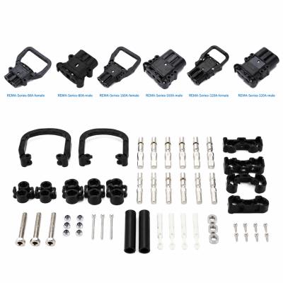 China REMA DIN Heavy Duty Battery Connector 80A-320A for Electric Forklifts for sale