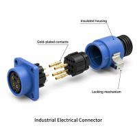 China M18 2+6 EV Backup Power Connector 500V 20A High Current Terminal for sale