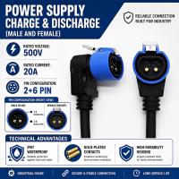 China M18 2+6 EV Backup Power Connector 500V 20A High Current Terminal for sale