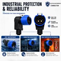 China M18 2+6 EV Backup Power Connector 500V 20A High Current Terminal for sale