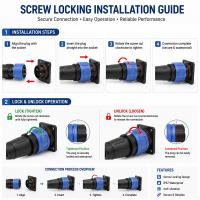 China E-motorcycle Solution M23 Series 30A Heavy Duty Waterproof Circular Connector For High Power Equipment for sale