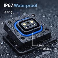 China 2+5 Pin Waterproof Battery Connector IP67 for E-Bike & BMS System for sale