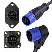China IP67 Waterproof Electric Motorcycle Charging Connector 50A EV Plug for sale
