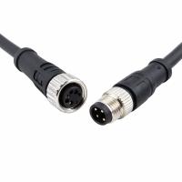 China M8 Circular 2-5PIN Male & Female IP67 Waterproof A-Coded Sensor Connector for sale