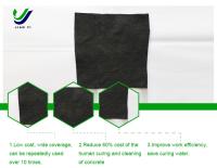 China Customized Geo Drainage Fabric 100gsm for Concrete Curing - 1-4m Width, 10-100m Length Options for sale