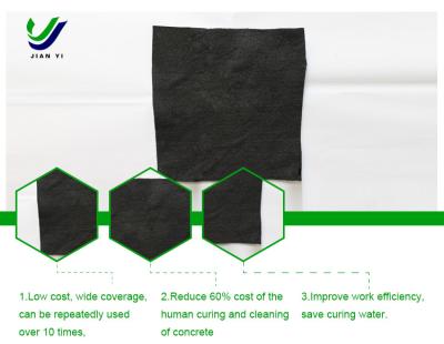China Customized Geo Drainage Fabric 100gsm for Concrete Curing - 1-4m Width, 10-100m Length Options for sale