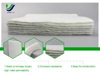 China Staple Fiber Non-Woven Geotextile 100-800g/㎡ with 2-6m Width for Filtration and Reinforcement for sale