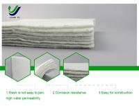 China Corrosion Resistant Staple Geotextile Fabric 100-800g/㎡ 2-6m Width for Environmental Engineering for sale