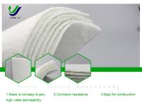 China Nonwoven Staple Fiber Geotextile 100-800g/m² for Slope Protection and Civil Engineering Applications for sale