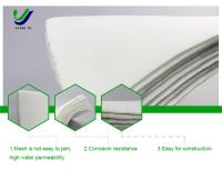 China Staple Fiber Geotextile 100-800g/㎡, 2-6m Width, 50-100m Length for Erosion Control and Soil Stabilization for sale