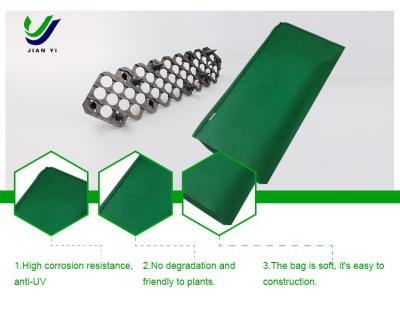China Ecological Geo Fabric Bags with 60% Elongation at Break and 10 KN/m Strength for Slope Protection for sale