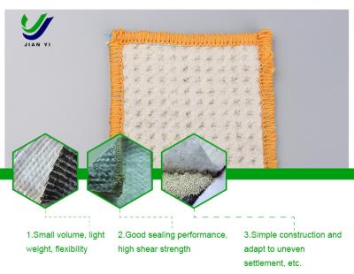 China Bentonite Geosynthetic Clay Liner 4000g/㎡ for River Lake Seepage Prevention with 15x Expansion for sale