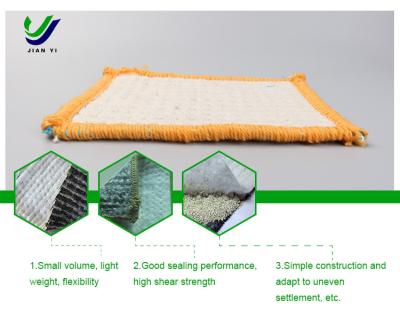 China Waterproofing Bentonite Geosynthetic Clay Liner 4000g/㎡ for Subway & Tunnel Projects with 15-17x Expansion for sale
