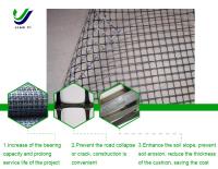 China Biaxial Plastic Geogrid 15-50 KN/m Tensile Strength for Ground Reinforcement and Slope Protection for sale