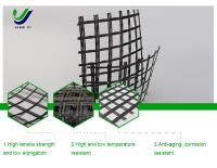 China Fiberglass Geogrid for Railway Roadbed Low Temperature Resistance 25-120 kN/m for sale