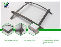 China Steel Plastic Geogrid High Strength 30-120 KN/m for Road and Railway Reinforcement for sale